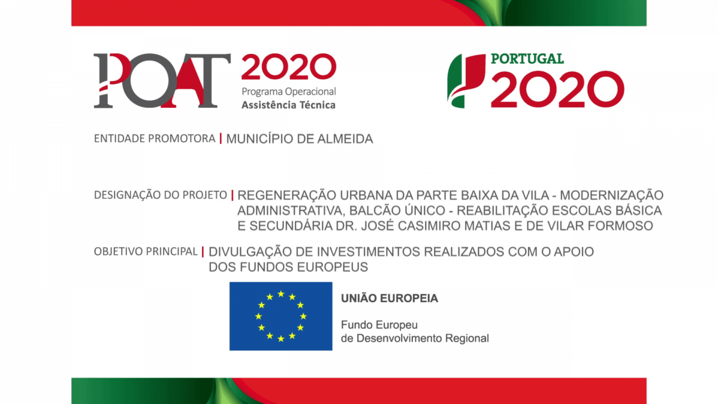 POAT 2020 – A Zona Baixa da Vila de Almeida - Município de Almeida